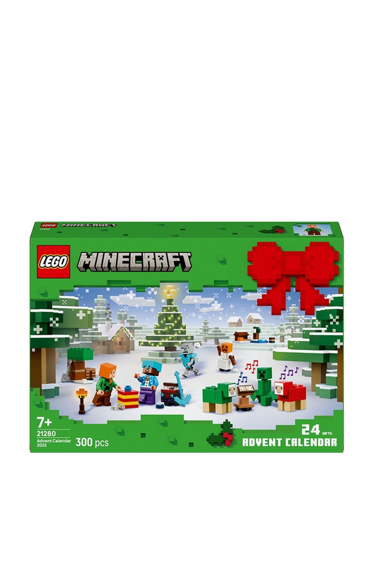 ᐉ Купить Конструктор LEGO Minecraft - Адвент календарь 2025, 300 ...