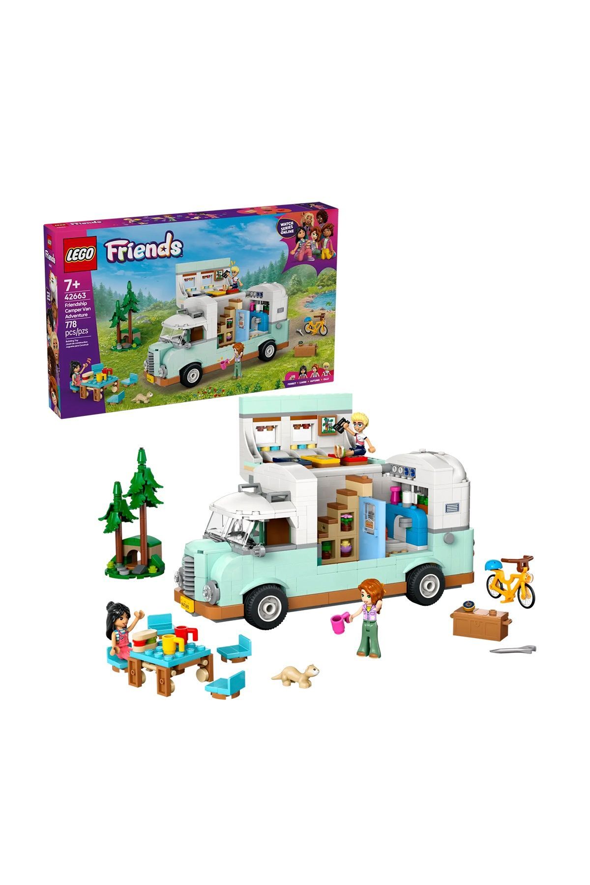 ᐉ Купить Конструктор LEGO Friends – Приключения на фургоне дружбы, 778 ...